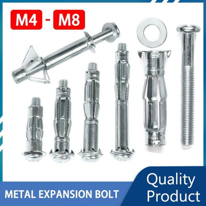 Irons Expansion Bolt M4 M5 M6 M8 Drywall Anchors Gypsum Plasterboard ...