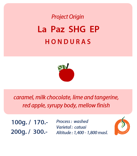 Honduras La Paz SHG (Project Origin) / 200g. | Lazada.co.th
