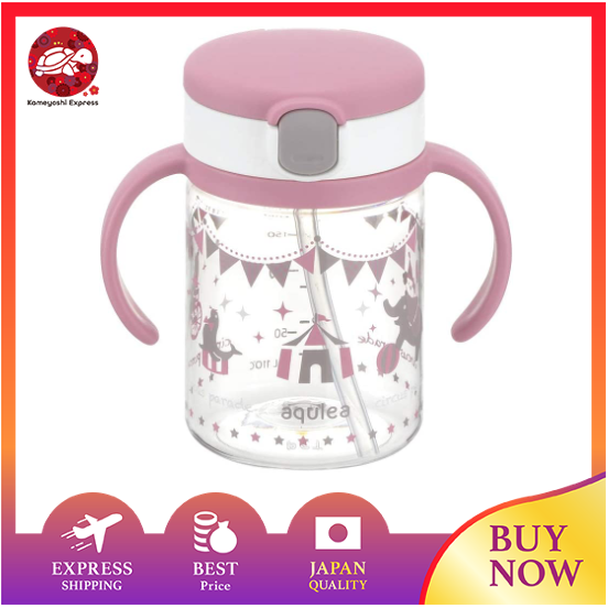 Richell แก้วพร้อมหลอดพลาสติกบริษัท Acria พร้อมที่จับ Tritan 200Ml | Lazada.co.th