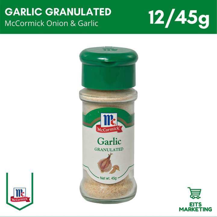 McCormick Garlic Granulated 45g | Lazada PH