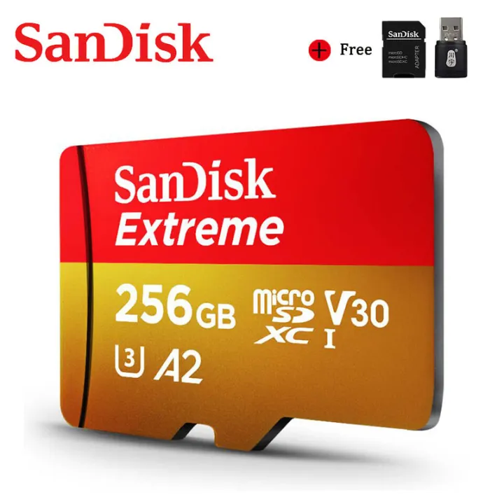 Sandisk Original Micro SD Card A2 400GB 256GB 128GB 64GB 32GB Menory ...