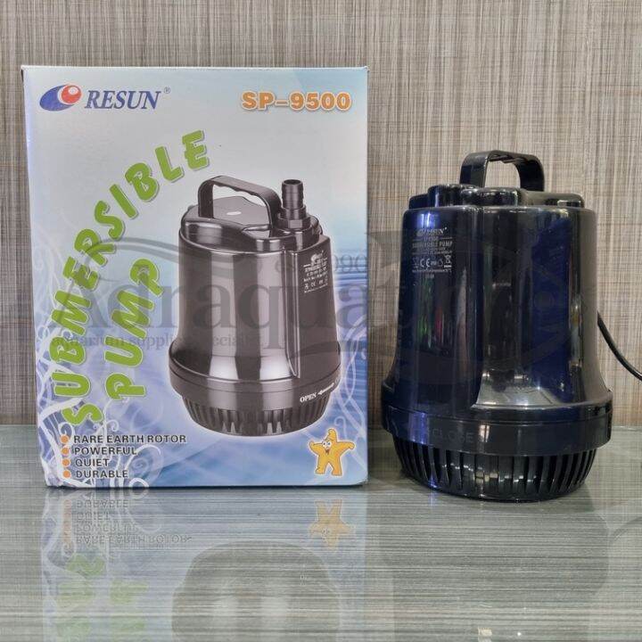 RESUN SP-9500 SUBMERSIBLE PUMP POMPA AIR CELUP FILTER AQUARIUM ...