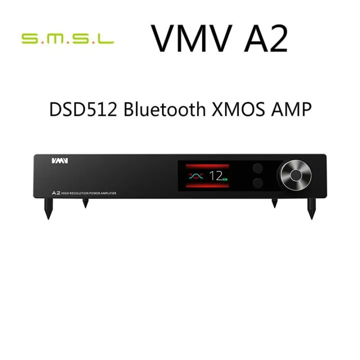 SMSL VMV A2 Power Amplifier 32bit 768kHz Support DSD512 Bluetooth UAT ...