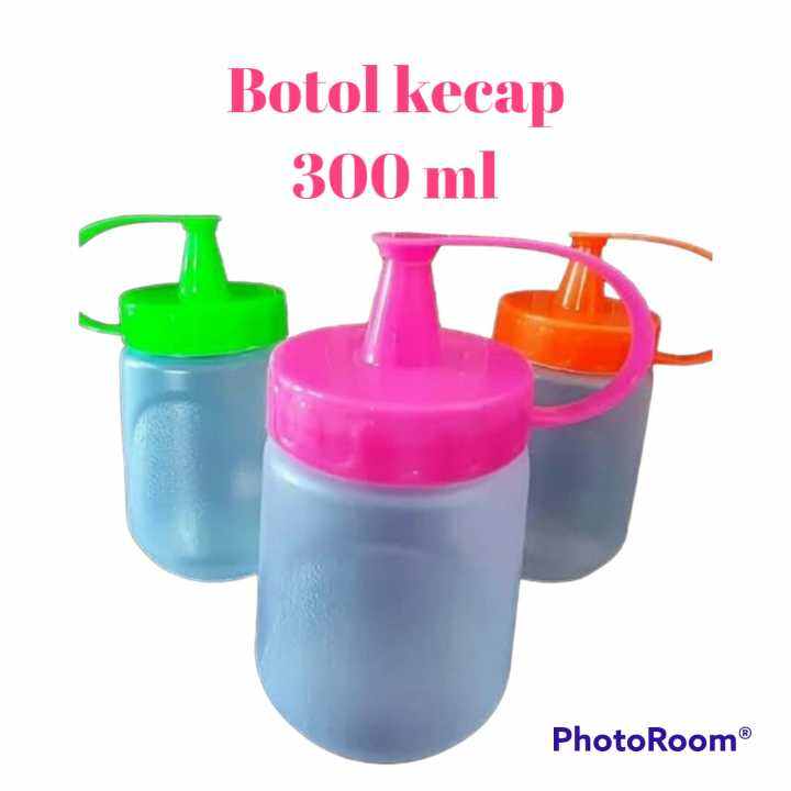 BOTOL KECAP DAN SAOS UKURAN 300ML ISI 3 PCS | Lazada Indonesia