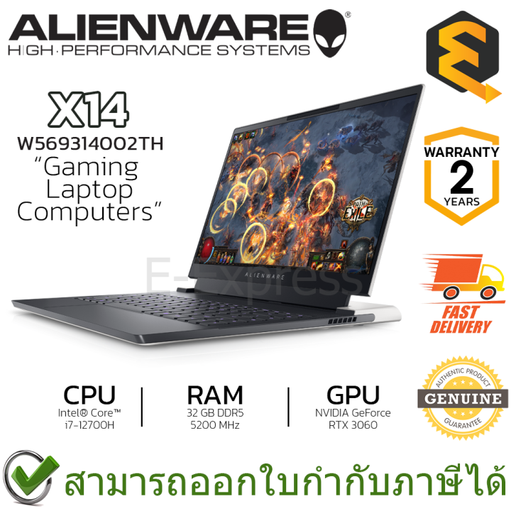 Alienware Gaming Notebook X14 [W569314002TH-AWX14-LL-W] Gaming Laptop ...