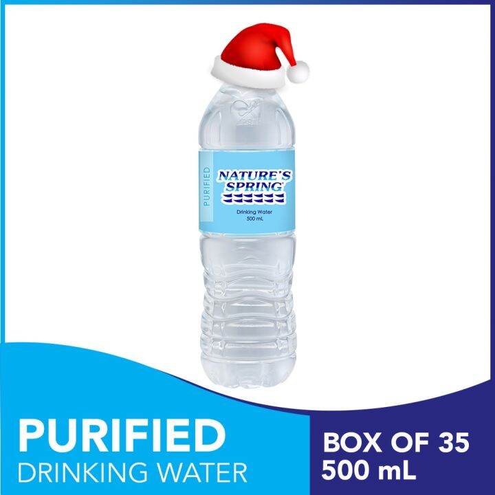Nature's Spring Purified Water 500 mL | Lazada PH