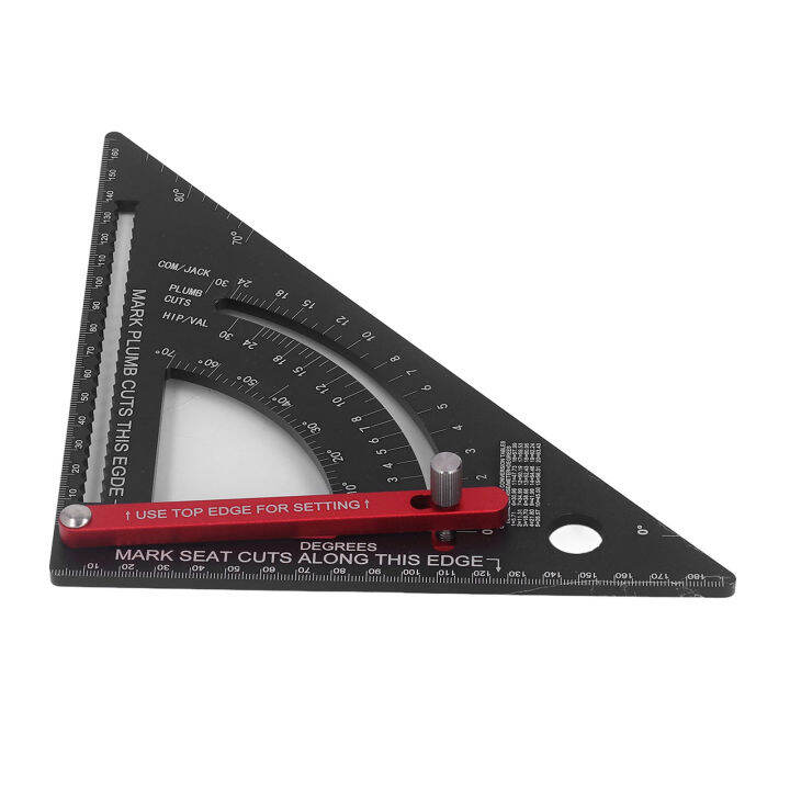 Triangle Ruler, Adjustable Powder Coating Multi Angle Measuring Ruler ...