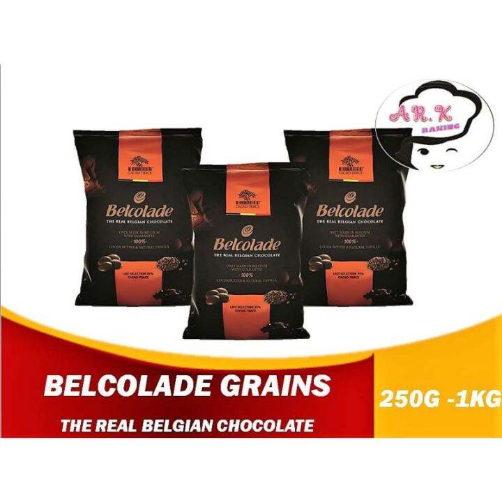Belcolade Dark Chocolate Grains 250g - 1kg | Lazada PH