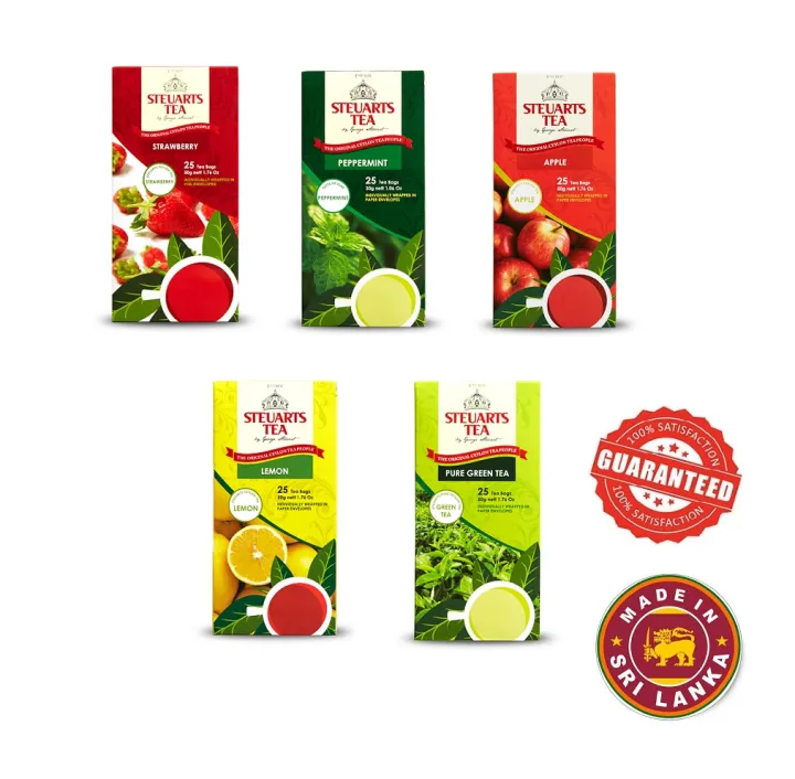 Steuarts Tea by George Steuarts Ceylon Tea 25's 50g | Lazada PH