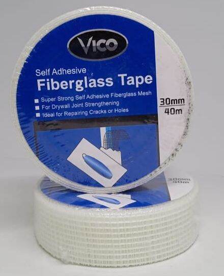 2 PCS Lakban Gipsum 3Cm 1 " Inch Lem Kain Fibertape 40 Meter / Lakban ...