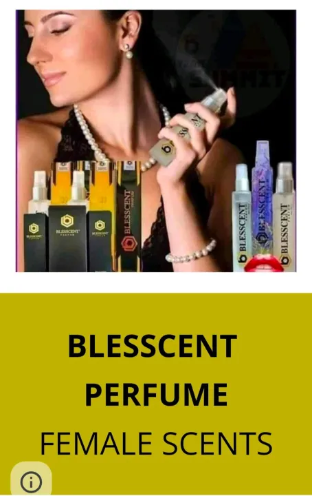 Perfume Blesscent for Women 18% Oil Based and Long Lasting, smell fresh, smell blessed | Lazada PH