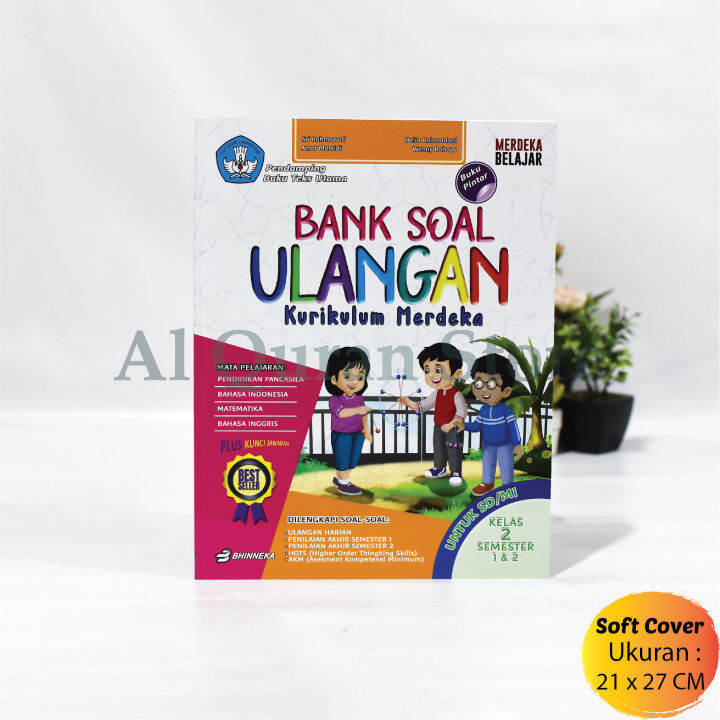 Buku Pintar Bank Soal Ulangan Kurikulum Merdeka SD/MI Kelas 2 Semester 1&2 Kurikulum Merdeka ...