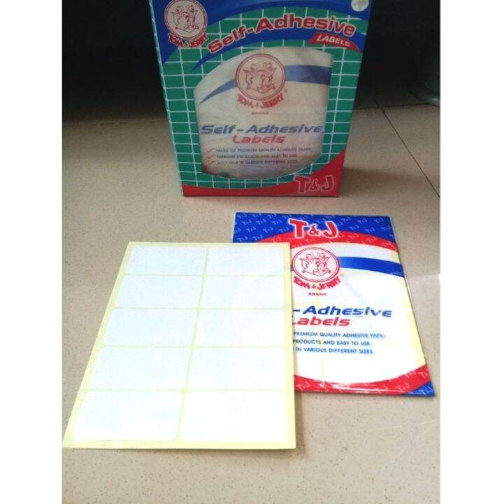Label Nama Undangan 38x75mm Packs 10 lembar - Tom & Jerry 121 | Lazada ...