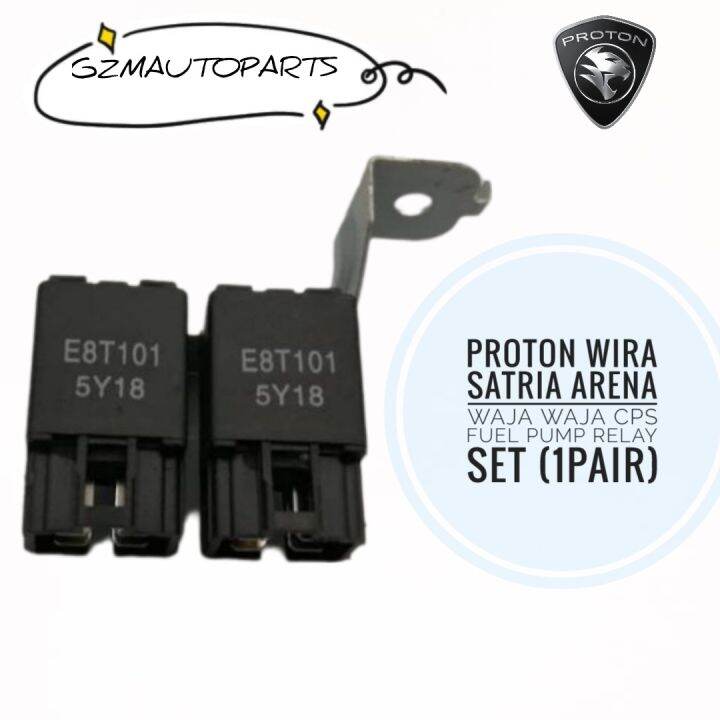 PROTON WIRA ARENA WAJA CPS SATRIA FUEL PUMP RELAY SET (1PAIR) | Lazada