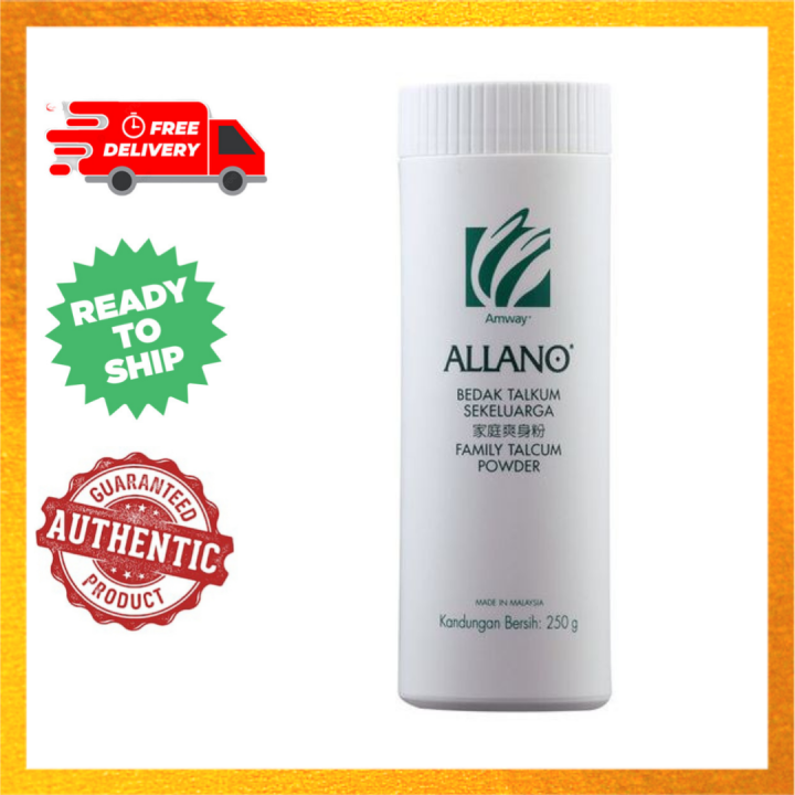 Amway ALLANO Family Talcum Powder - 250g | Lazada