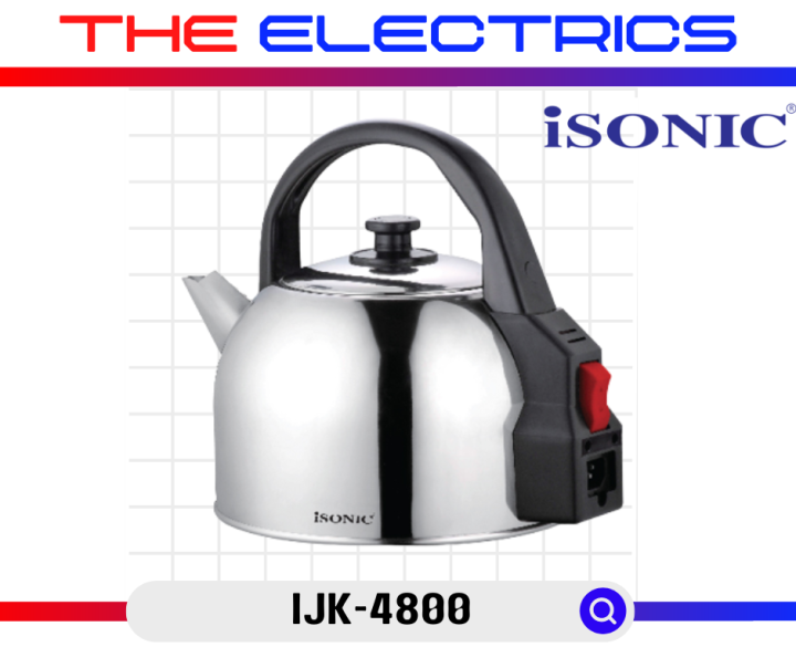 iSONIC 4.8L KETTLE WITH STRIX CONTROLLER IJK-4800 | Lazada