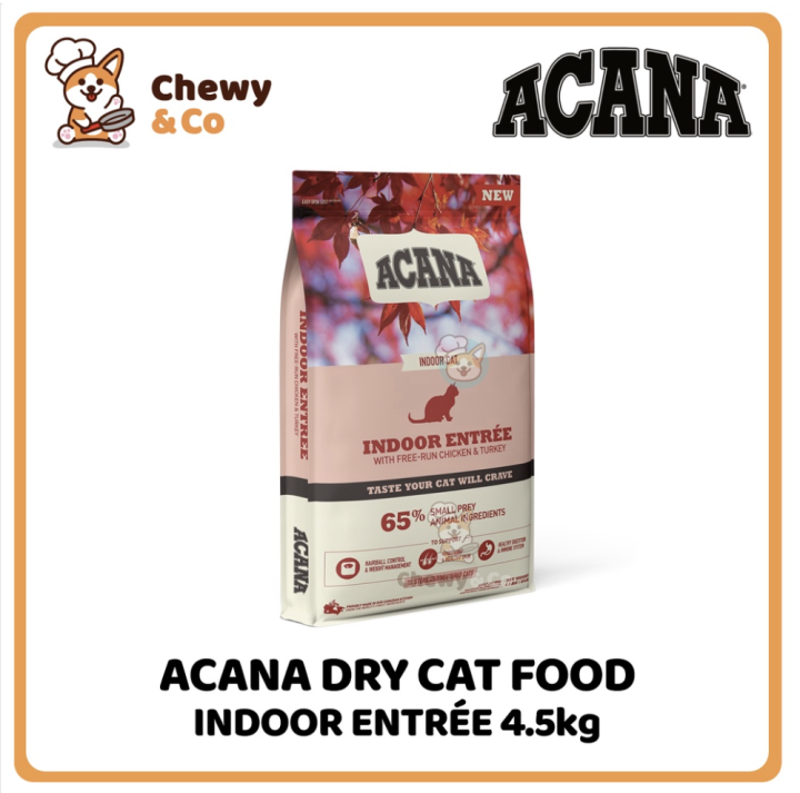Acana Dry Cat Food Indoor Entrée 4.5kg | Lazada PH
