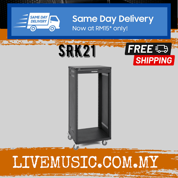 Samson SRK21 Universal Equipment Rack Stand 21 Space (SRK 21/SRK-21 ...