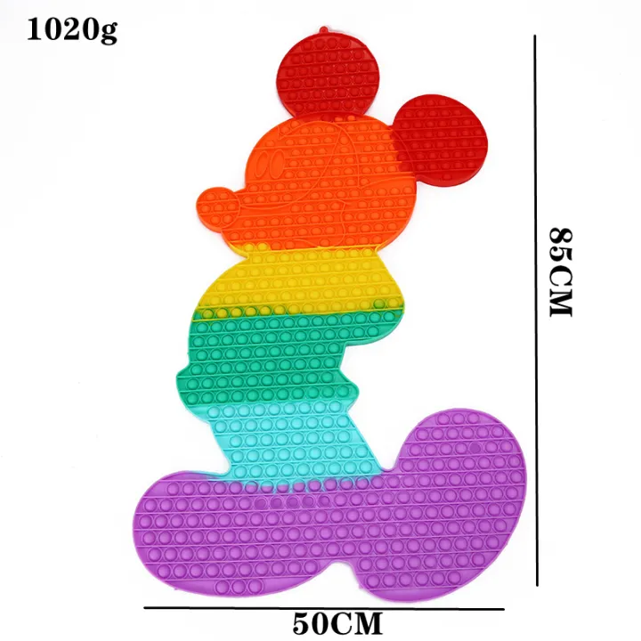 Big Size Among in Us Pop its Fidget Toys Antistress Poppit Push Bubble ...