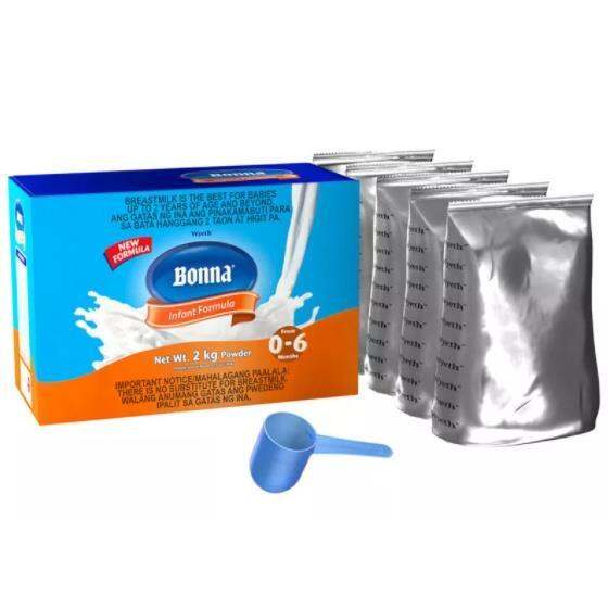 BONNA - 0-6 Months INFANT FORMULA 800G 1.2KG I 2KG | Lazada PH