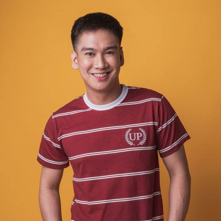 UPBEAT-University of the Philippines-UP Stripes Shirt (Maroon) | Lazada PH