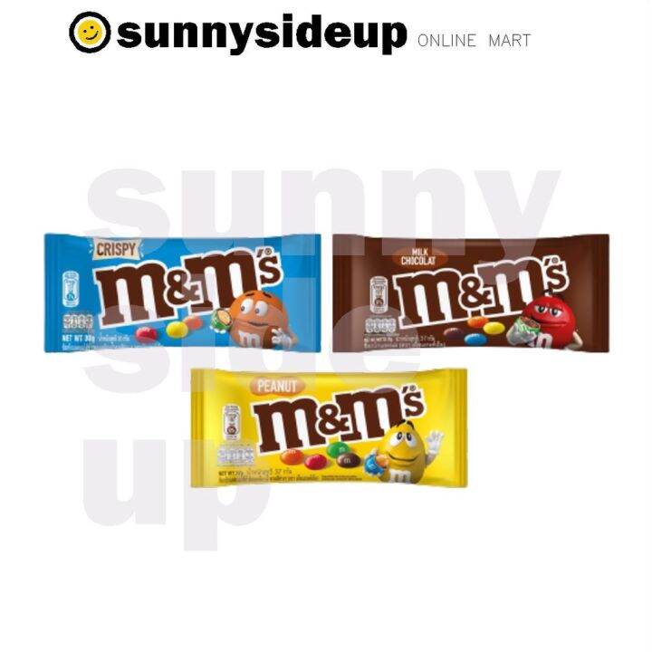 [SUNNY] M&M Chocolate Candies 30/37g Milk Chocolate | Peanut | Crispy | Lazada