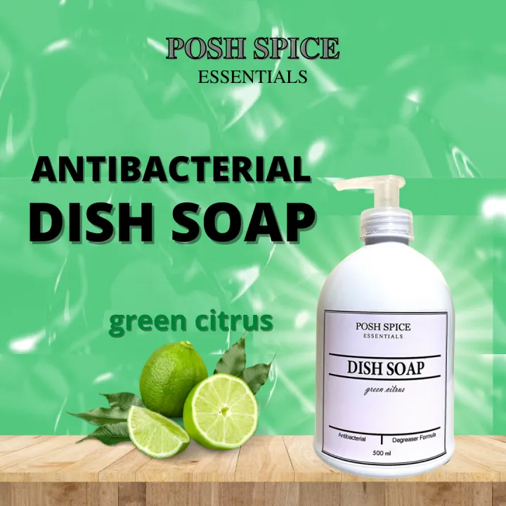 Dishwashing Liquid with Antibac / Dish Soap by Posh Spice in Pump ...