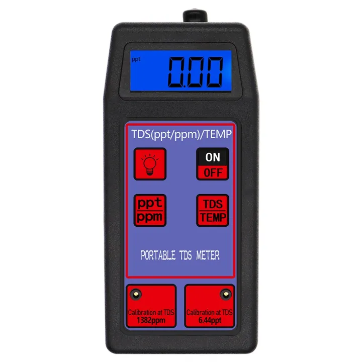 TDS/TEMP Meter TDS-8426 2 In 1 Waterproof Water Quality Tester TDS ...