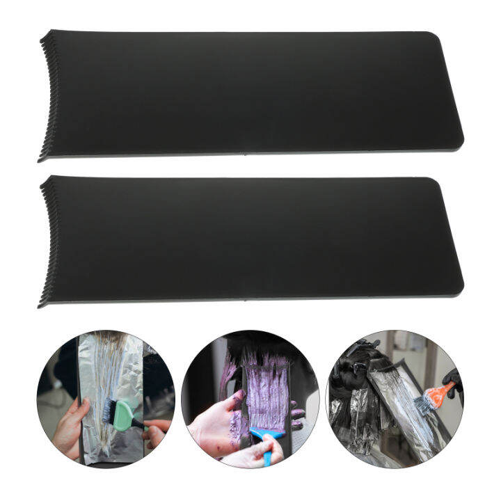 Fianmall Hair Foiling Board Highlighting with Teeth Dye Tool Modeling ...