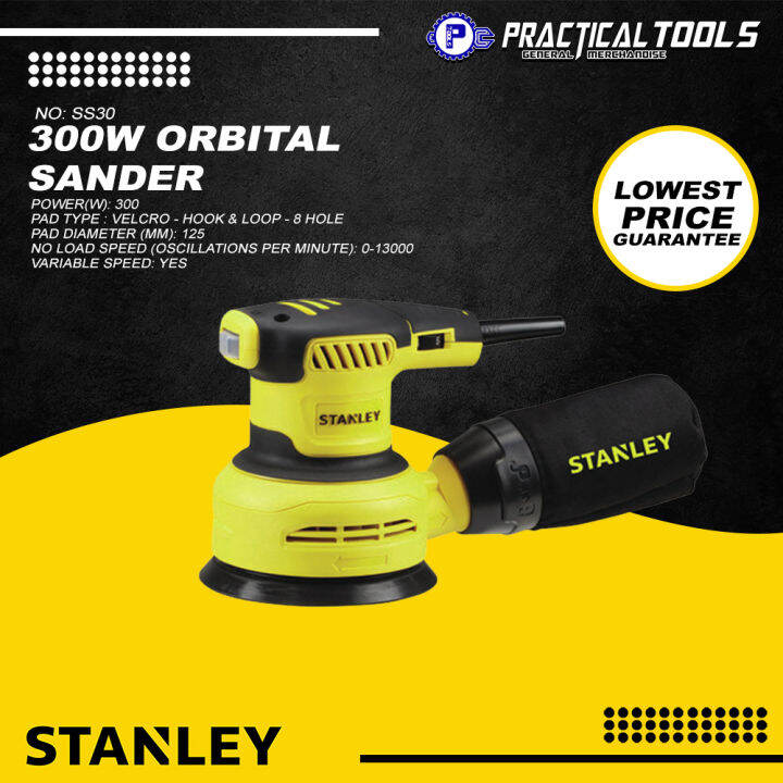 STANLEY 300W Variable Speed Random Orbital Sander | Lazada PH