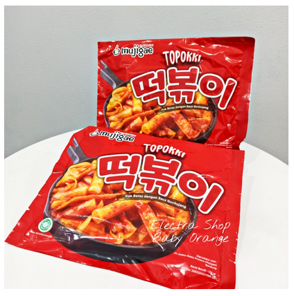 Mujigae Topokki 170gr Tteokbokki Instan Halal MUI | Lazada Indonesia