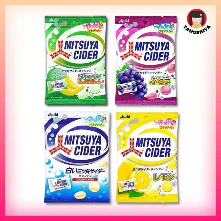 ASAHI Mitsuya Cider Candy Series 71G | Lazada