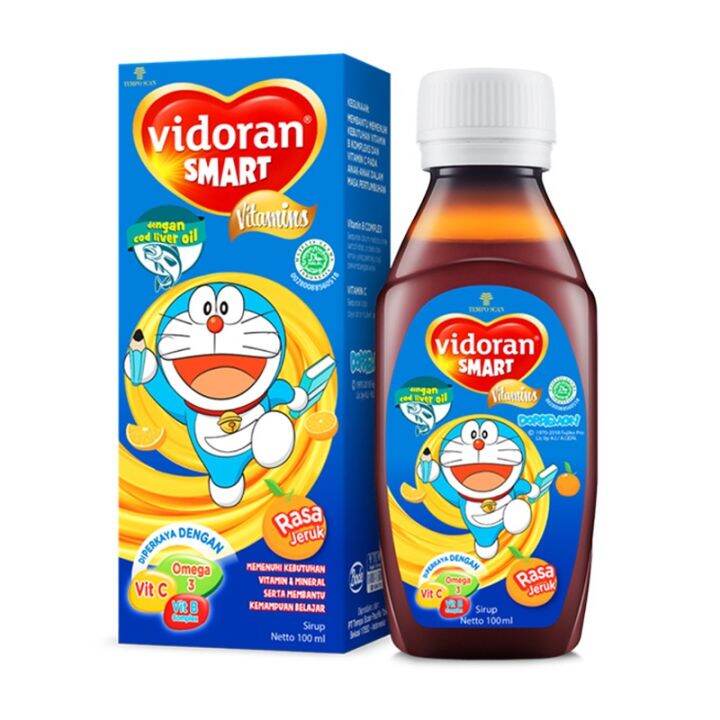 Vidoran Smart Vitamins Syrup Orange 100ml | Lazada Indonesia
