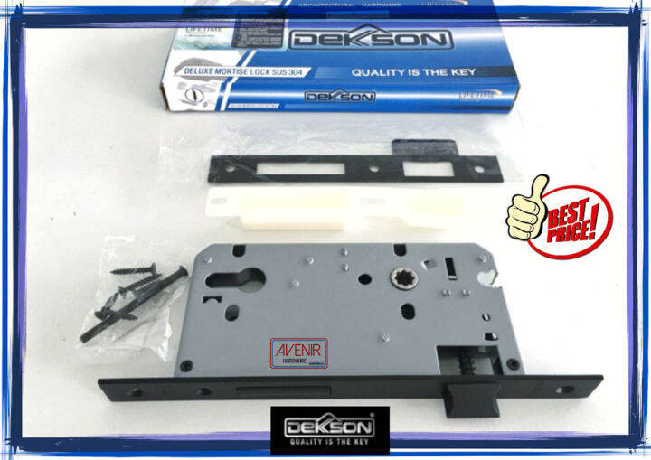 Mortise Dekkson IL DL 8685 Matt Black Mortise Dekson IL DL 8685 Hitam ...