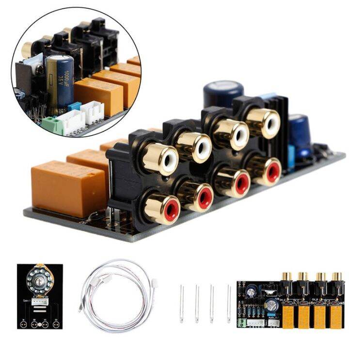 generator Double-Sided 4 Channel Stereo Audio Input Signal Selector ...