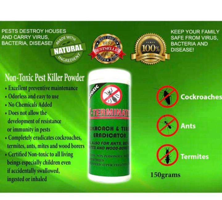 X-Terminator Cockroach, Ants and Termite Eradicator Non Toxic Pest ...