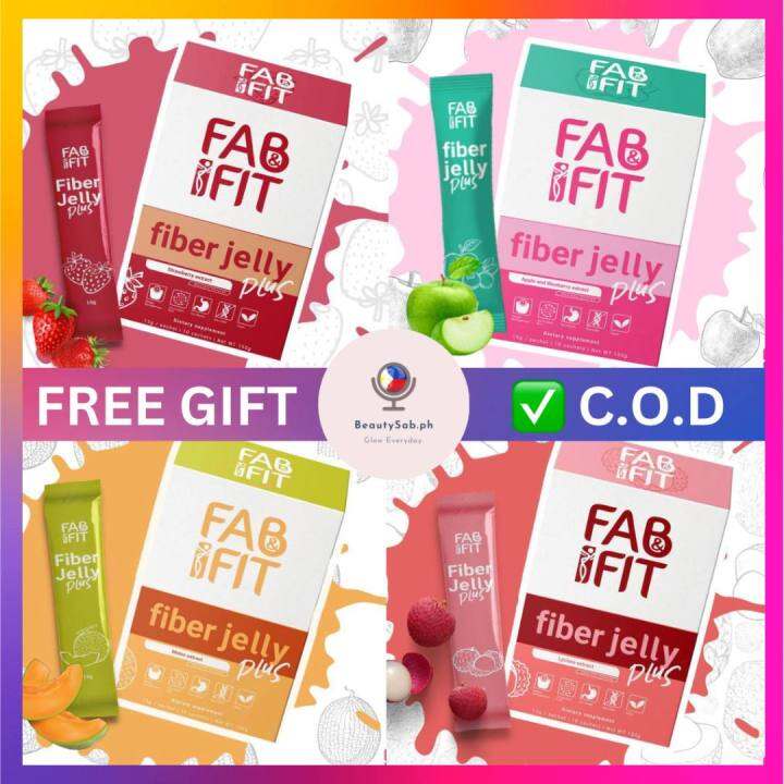 Fab & Fit FIBER JELLY PLUS All Flavors Available | 15g x 10 Sachets ...