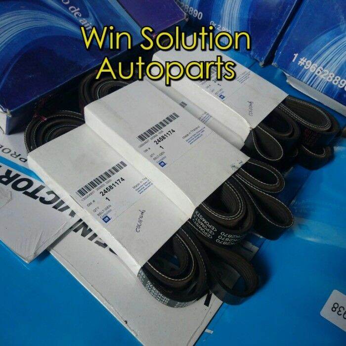 Fan belt v belt chevrolet colorado trail blazer 2500 cc original GM ...