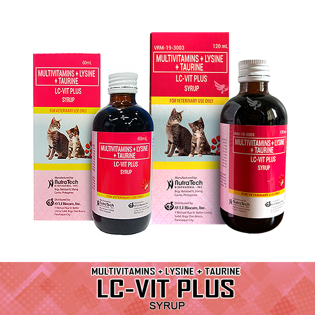 AVLI BIOCARE LC-VIT PLUS SYRUP Multivitamins + Lysine + Taurine For ...