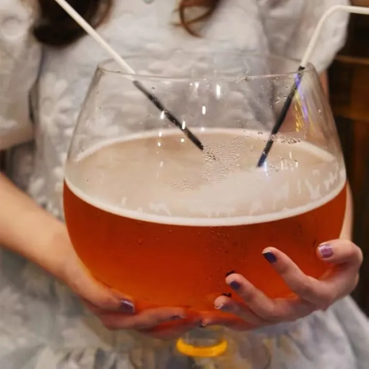 Giant oversized wine glass oversized giant large-capacity beer glass ...