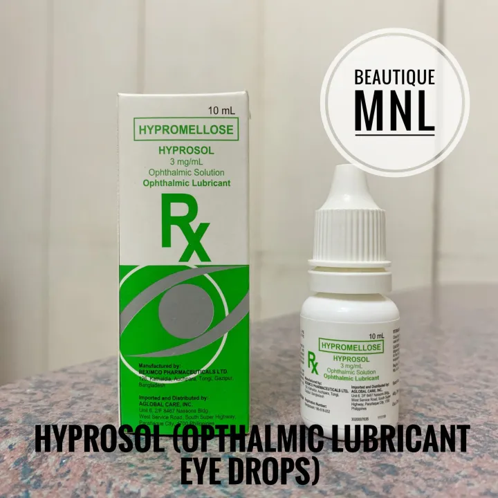 Hyprosol Moisturizing Eye drops for Dry Eyes 10ml | Lazada PH