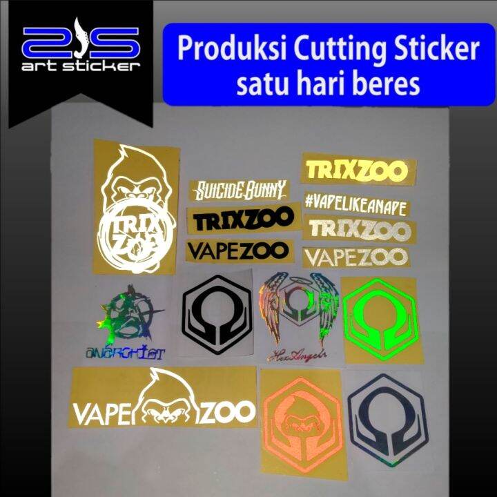 Cutting Sticker Logo Hexom | Lazada Indonesia