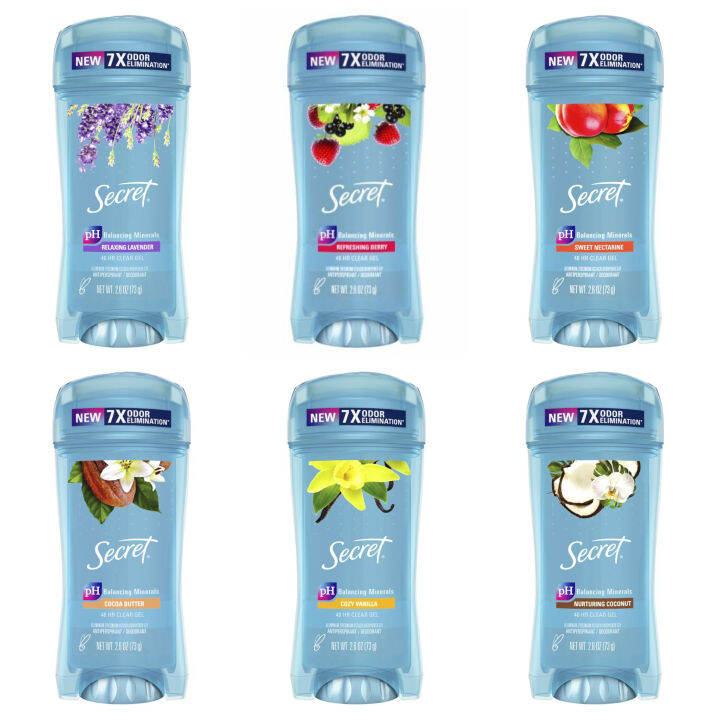 Secret Clear Gel Antiperspirant and Deodorant,2.6 Oz.(73g) | Lazada.co.th