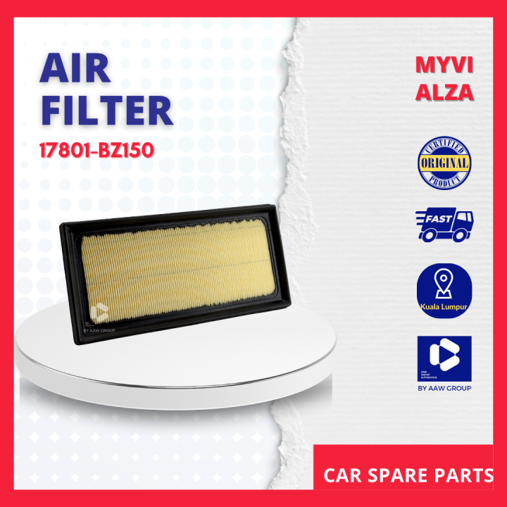 Air Filter for Perodua New Myvi 2018 -D20N 1.5 17801-BZ120/BZ150 | Lazada