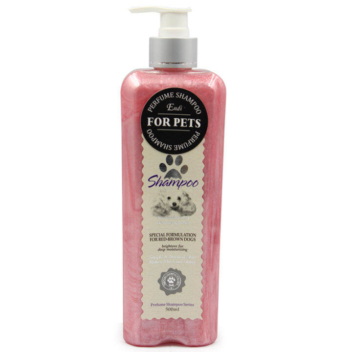 Endi E041 Organic Red-Brown Hair Color Pet Shampoo 500ml for Dog ...
