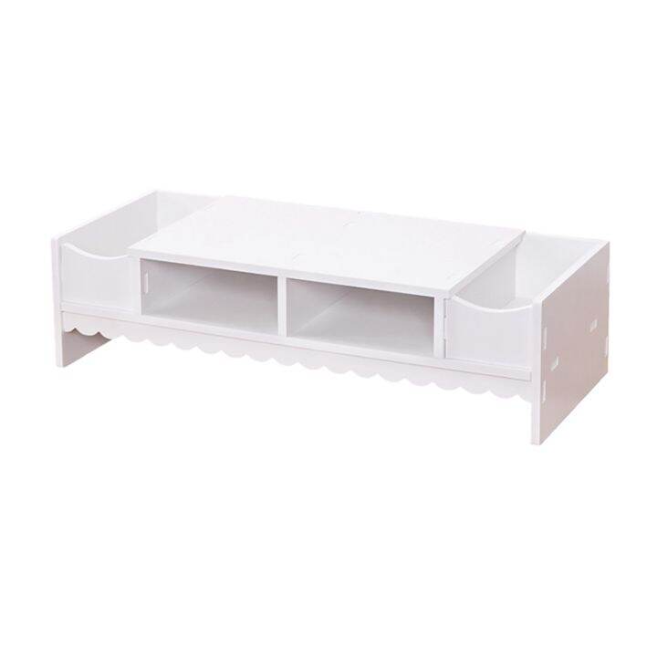 Monitor Heightened Shelf Desk Storage Keyboard Organizer Shelf ...