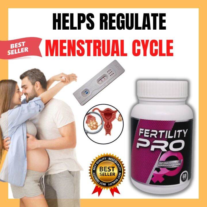 ORIGINAL AND EFFECTIVE Fertility Pro for women, Natural Fertility Formula Women 60 capsules for ...