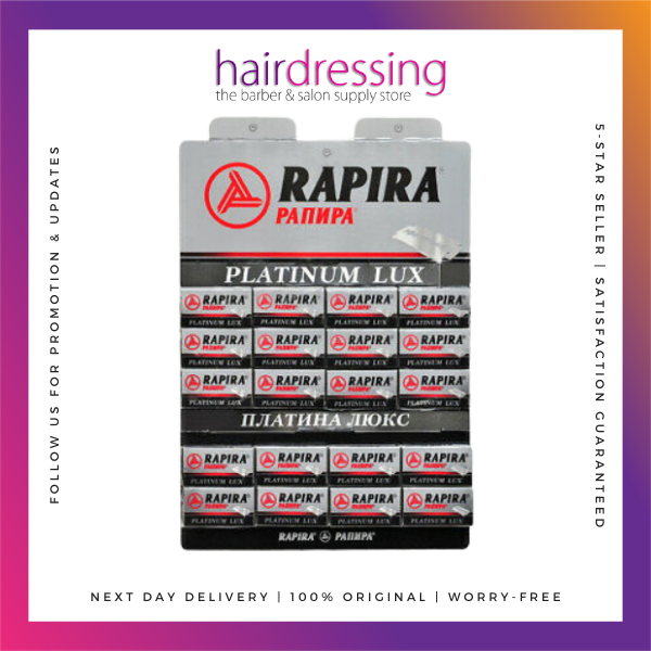 Rapira Platinum Lux Double Edge Razor Blades | Lazada