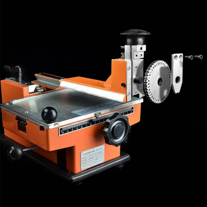 Uche New Manual Embossing Machine Small Semi-automatic Metal Name Plate ...