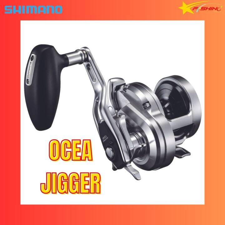 -SF- Shimano OCEA JIGGER Reel Overhead OH Reel Mancing JIgging Garansi ...